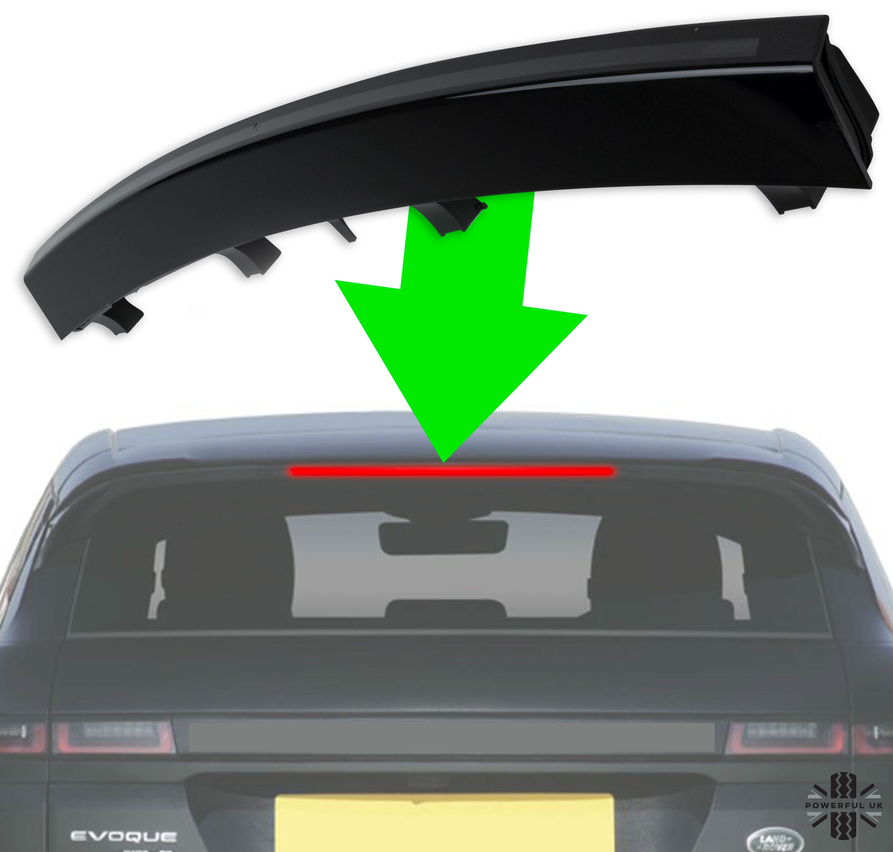 Rear Roof Spoiler LED Brake Light - Genuine - For Range Rover Evoque 2 ...
